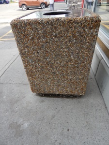 Stone Garbage Bin – Edocation